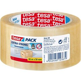 Tesa Extra Strong PVC tape transparant (1 rol)